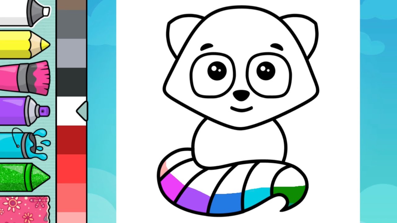 How to Drawing ️ and Coloring for Kids | Baby Colouring - YouTube