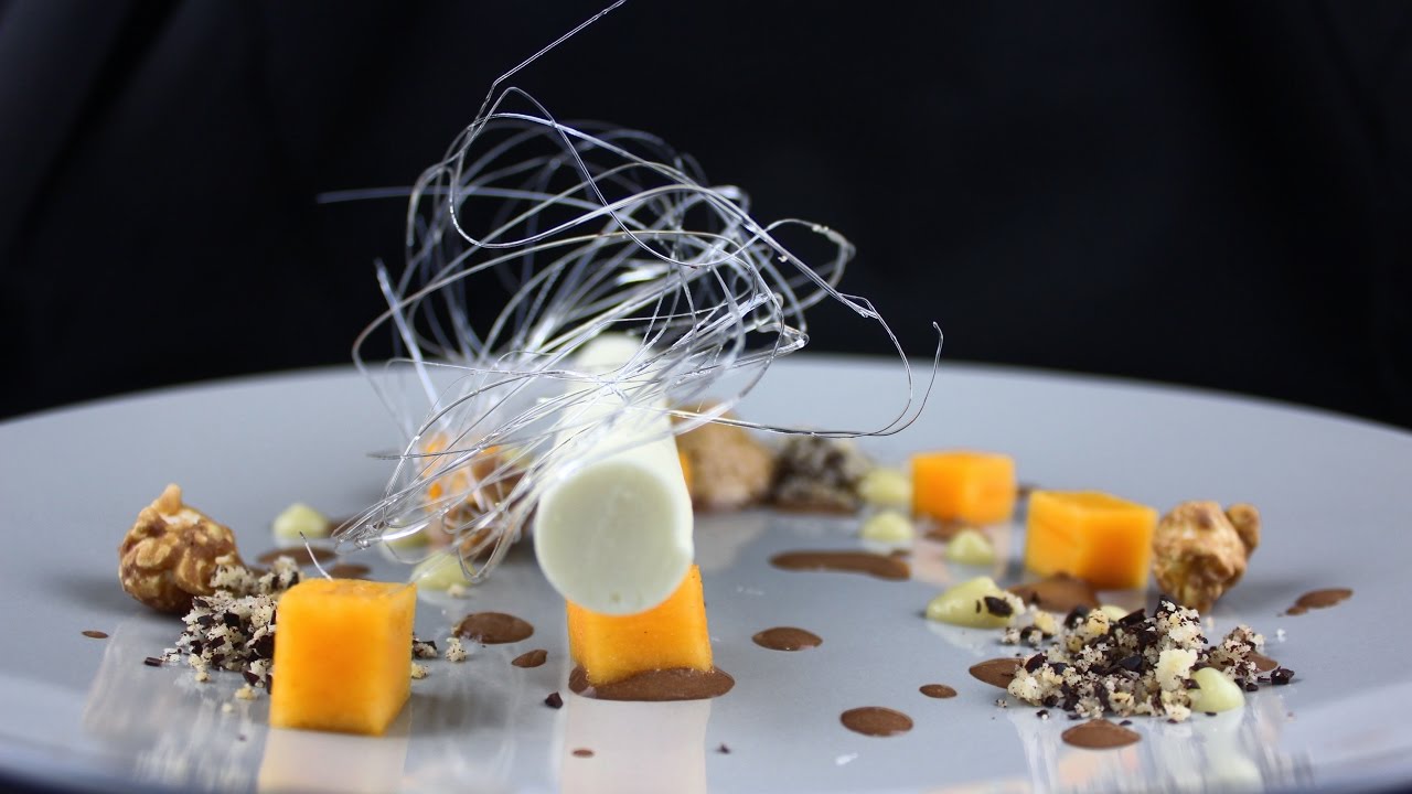 Plating Food #11 | Mascarpone and Lemon Cake | - YouTube