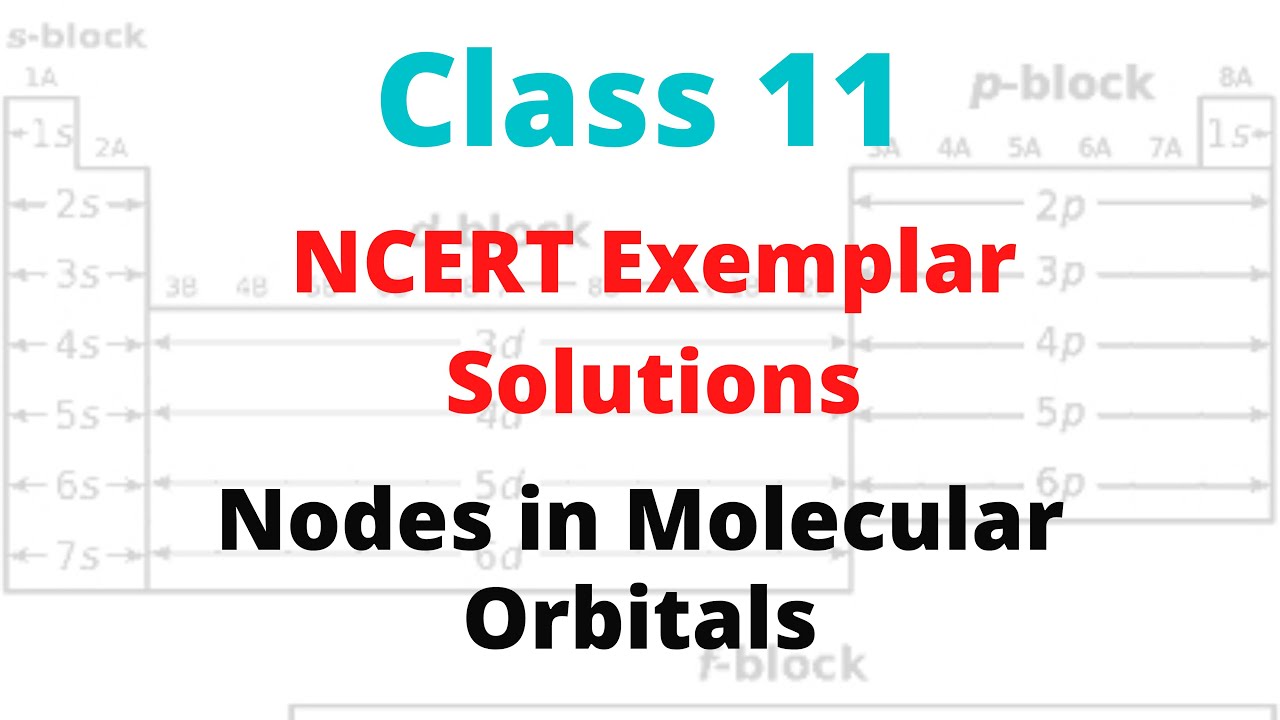 12. Nodes in molecular orbitals - YouTube