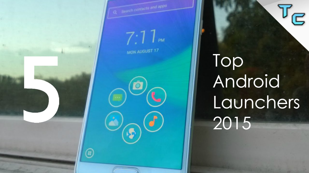 Top 5 Free Android Launchers | 2015 - YouTube
