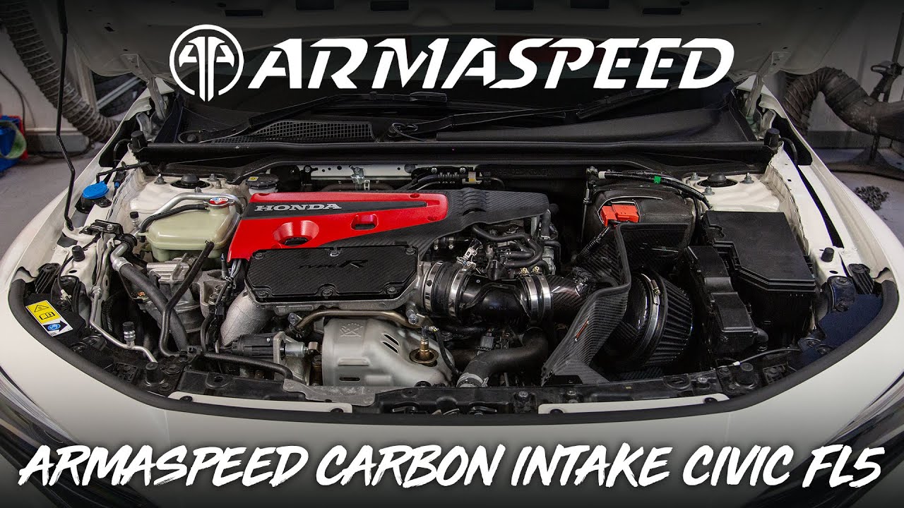 Civic FL5 Armaspeed Carbon Fibre Cold Air Intake Test - Part 4/7 - YouTube