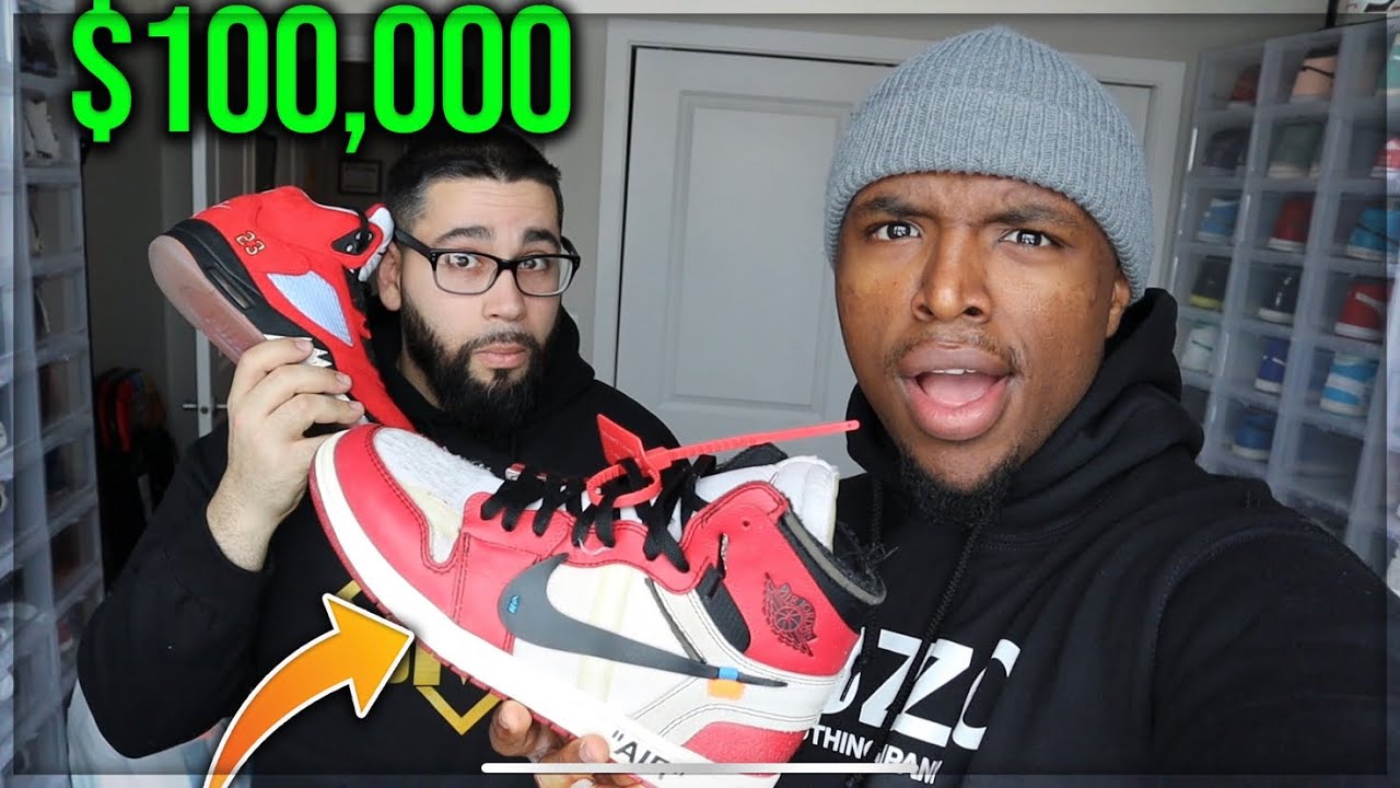 $100,000 Sneaker Collection! MUST WATCH - YouTube