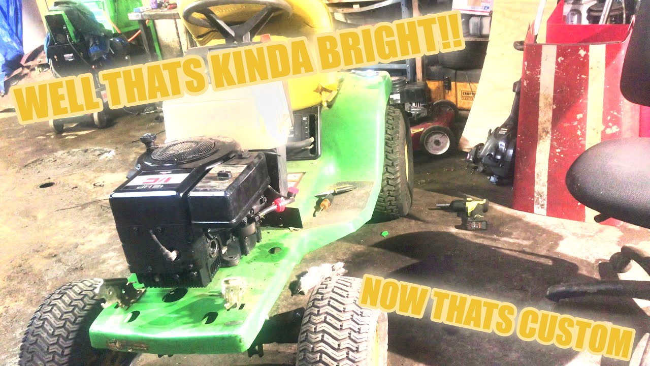 JOHN DEERE STX38 PT3 - YouTube