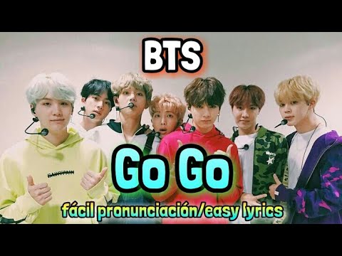 BTS - GO GO - fácil pronunciación - YouTube