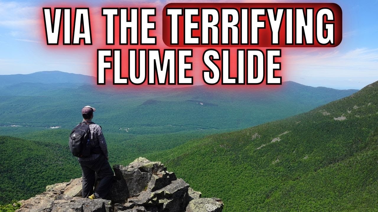 Mount flume and liberty via the Flume slide Trail (terrifying 25 ...