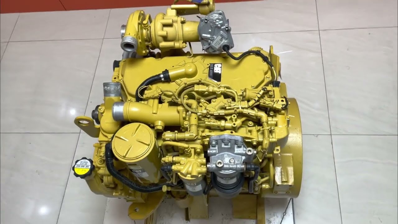 CATERPILLAR C4.4 COMPLETE ENGINE ASSY - YouTube