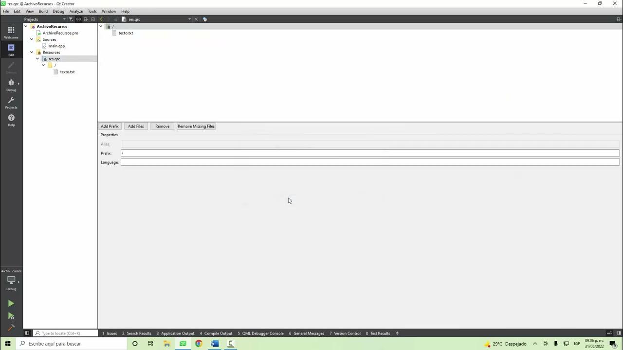Tutorial Qt Creator - 007 - Archivos de recursos - YouTube