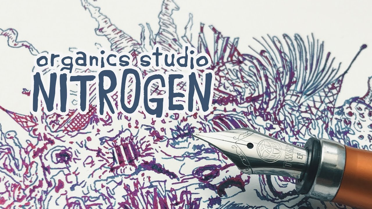 Ink Doodles 02 | Organics Studio Nitrogen - YouTube