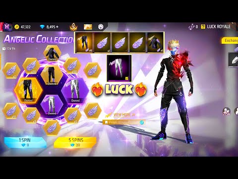 I Got All Items in New Angelic Collection Event Free Fire Indonesia Server 🇮🇩💗