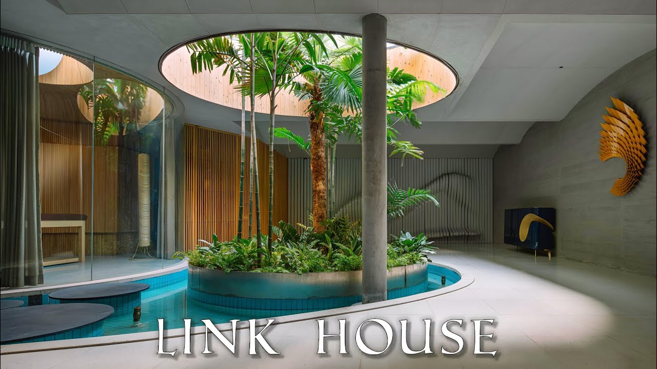 Connected House Design with An Elegant and Complete Interior - YouTube