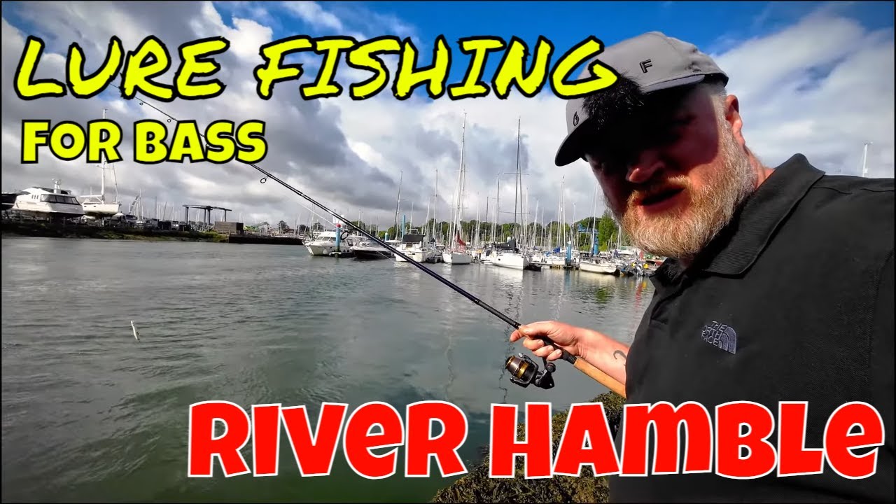 This is my first time LURE fishing for BASS - River Hamble # ...