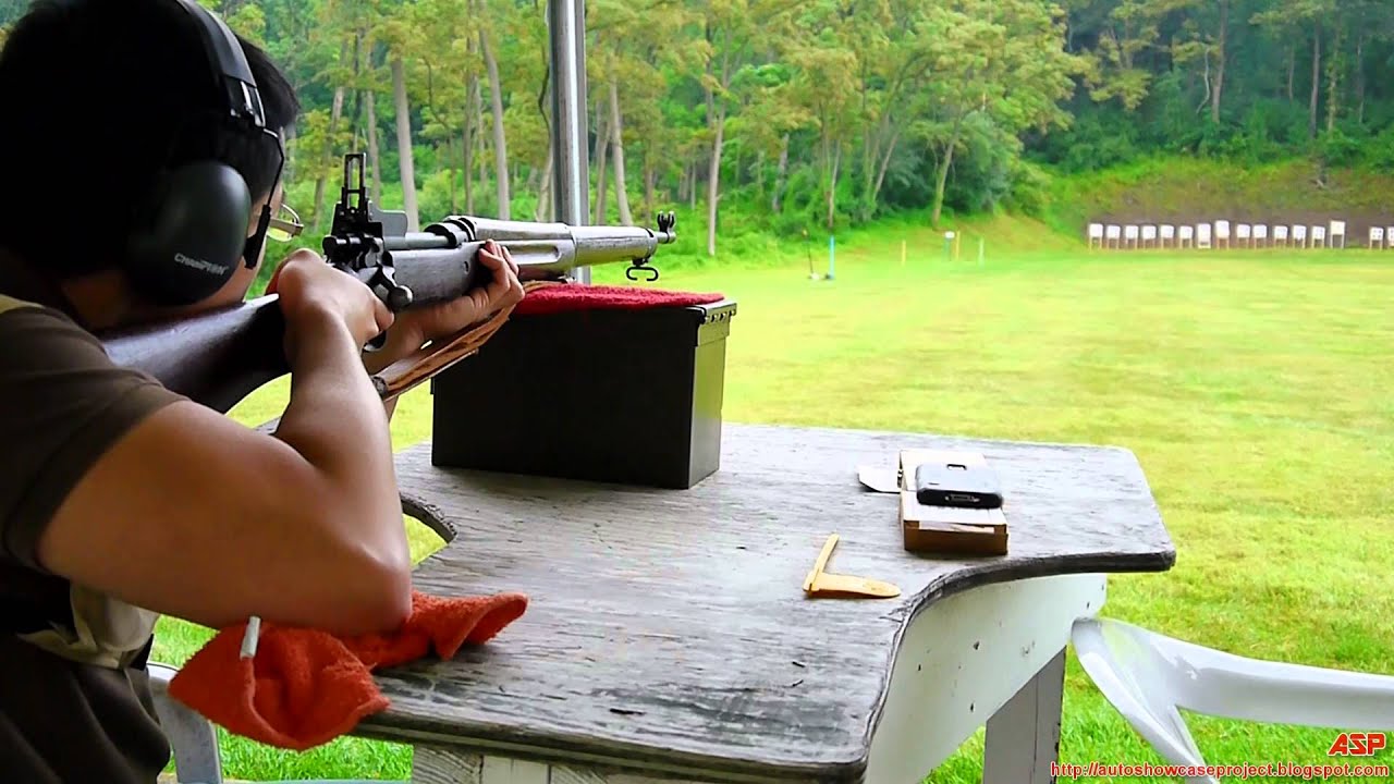 American Enfield M1917 Rifle - YouTube