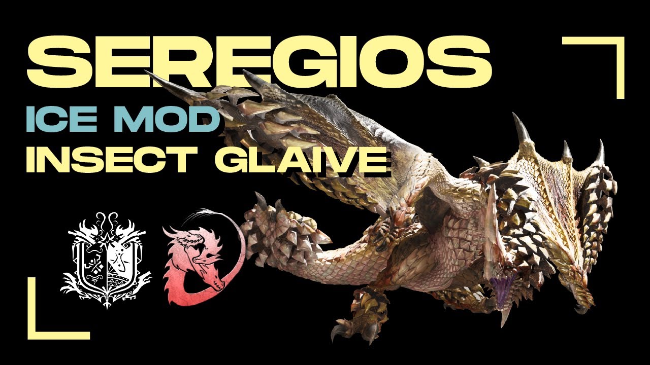 Insect Glaive vs Seregios in Monster Hunter World Iceborne ICE MOD ...