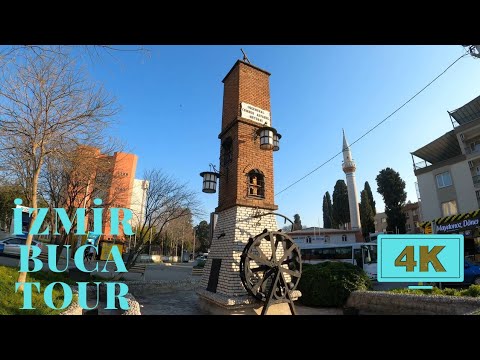 BUCA, Izmir // Walking Tour in HASANAĞA PARKI (2021)