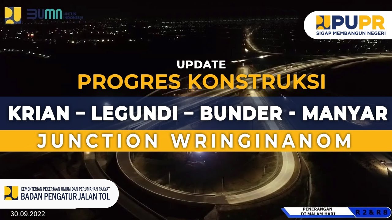 Pembangunan Tol Krian – Legundi – Bunder - Manyar - YouTube