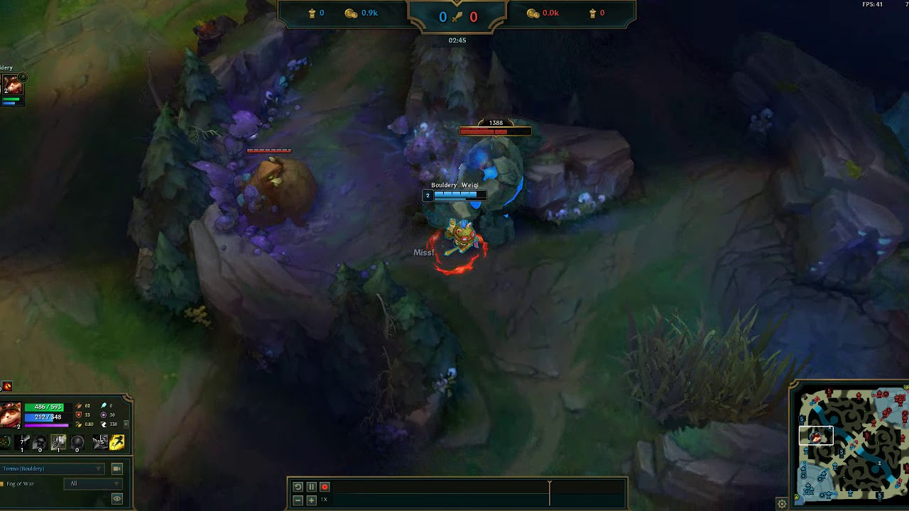 Teemo leashless Jungle 3:17 5 camps - YouTube