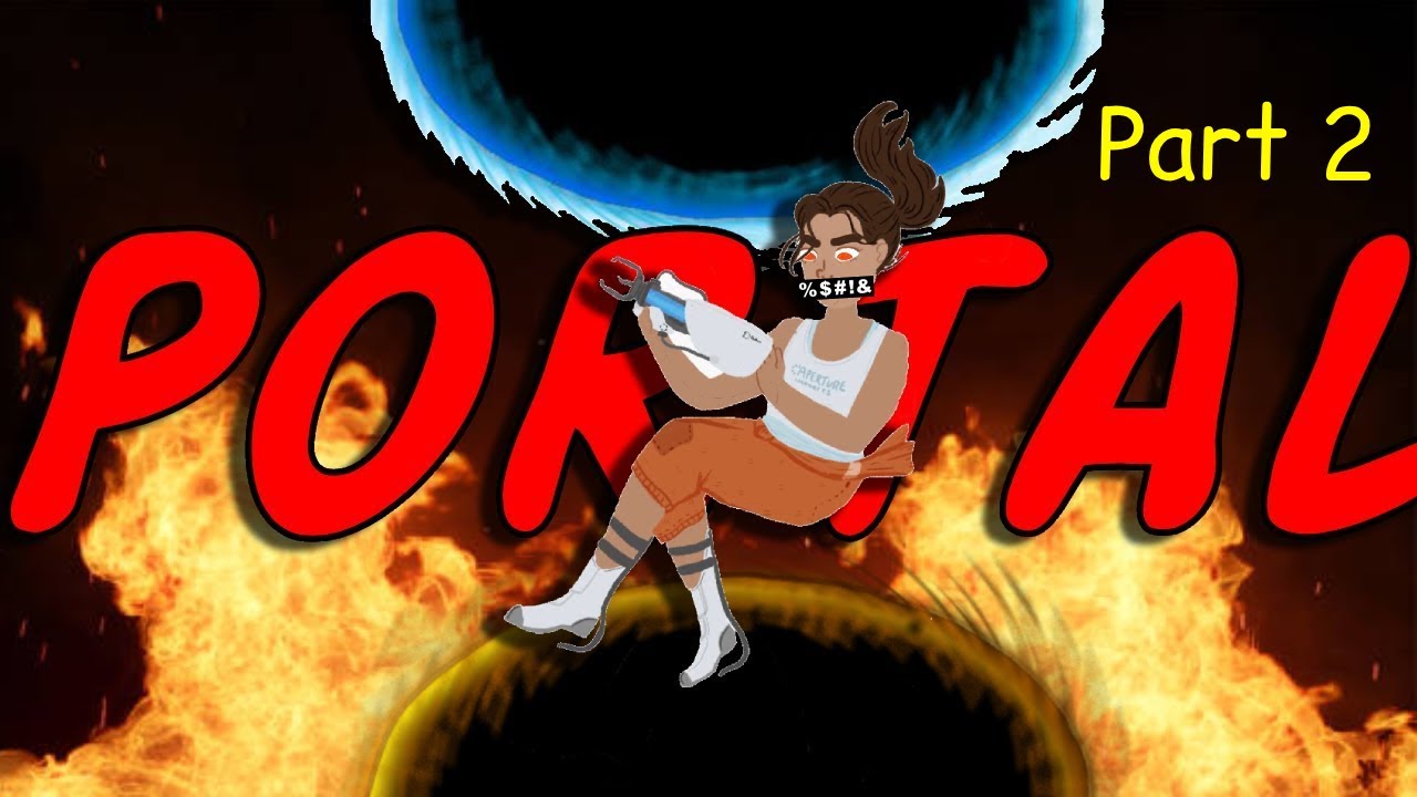 WHAT! THE DOORS ARE AUTOMATIC!? | portal part 2 - YouTube