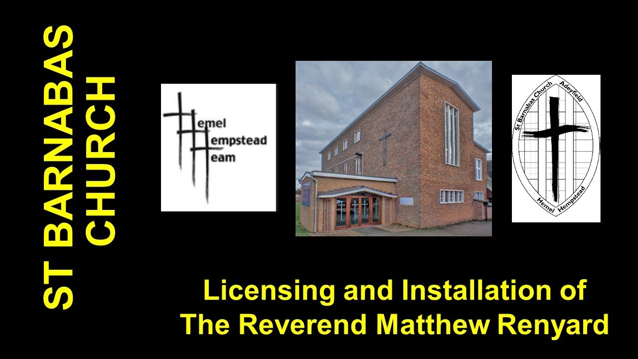 Licensing and Installation of The Reverend Matthew Renyard - YouTube
