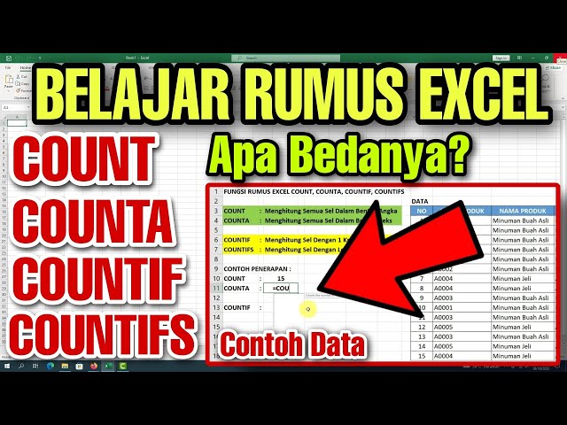 Rumus If Excel Pengertian Dan Contoh Countif Countifs Hot Sex Picture
