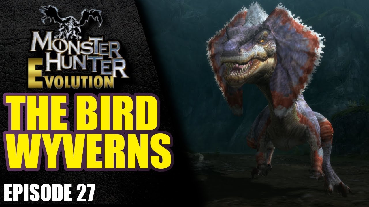 The Evolution of the Bird Wyverns in Monster Hunter - Heavy Wings - YouTube