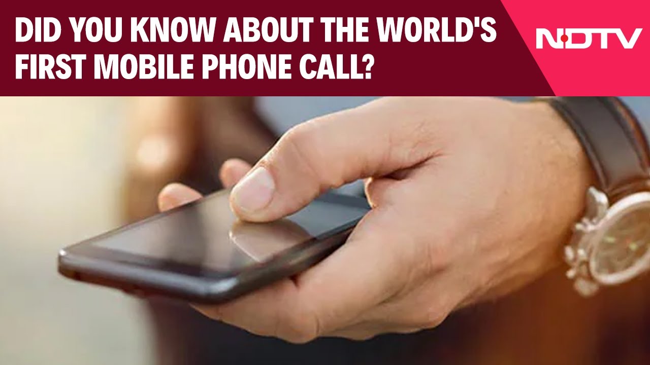 Did You Know About the World's First Mobile Phone Call? - YouTube