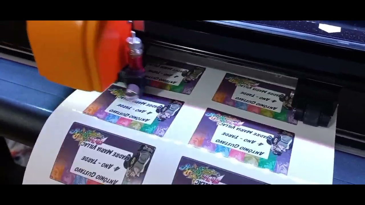 Plotter de Recorte - Bannercut - recortar vários folhas - YouTube