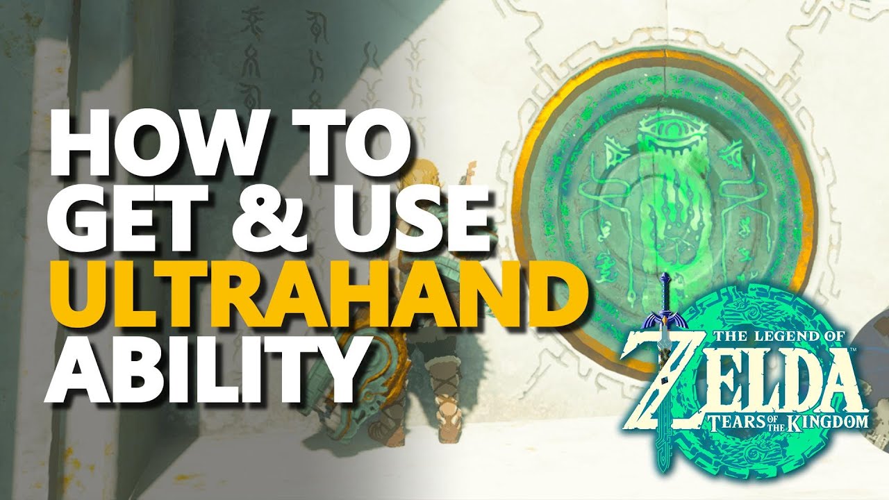How to get & use Ultrahand ability Zelda Tears of the Kingdom - YouTube