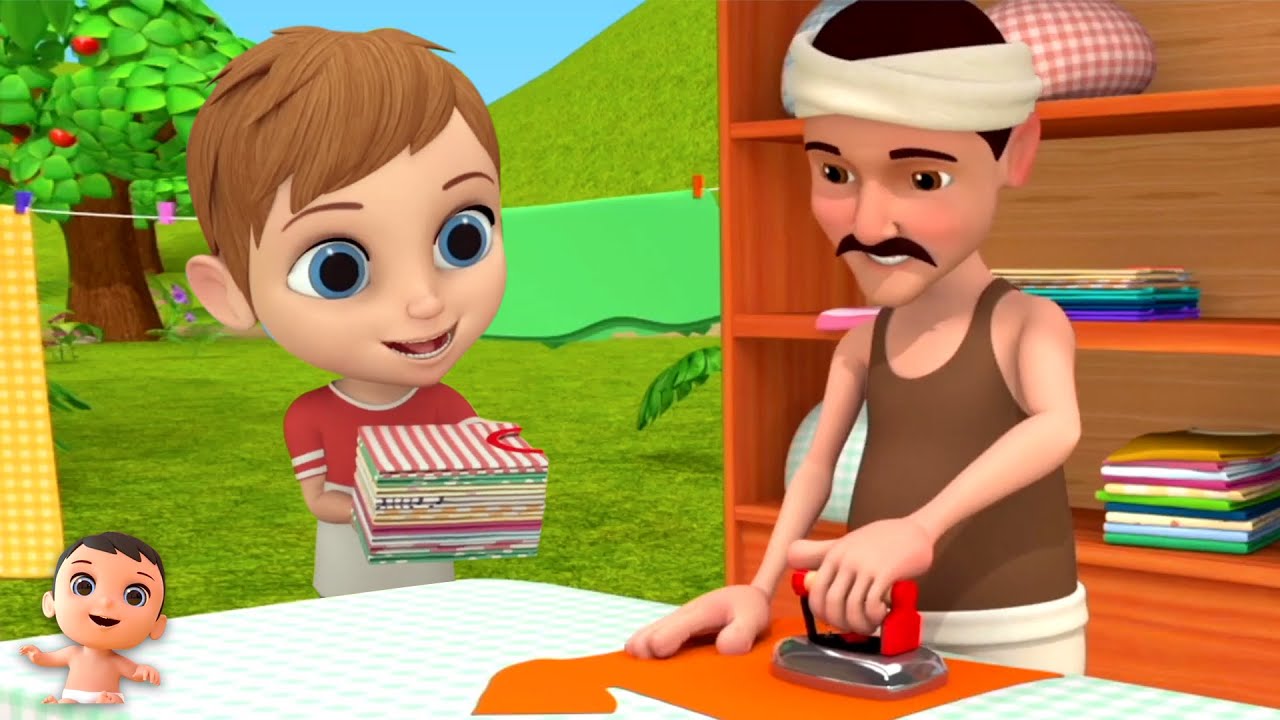 Dhobi Aaya Bengali Rhyme, ধোপা আসলো + Collection of Bengali Kids Rhymes ...
