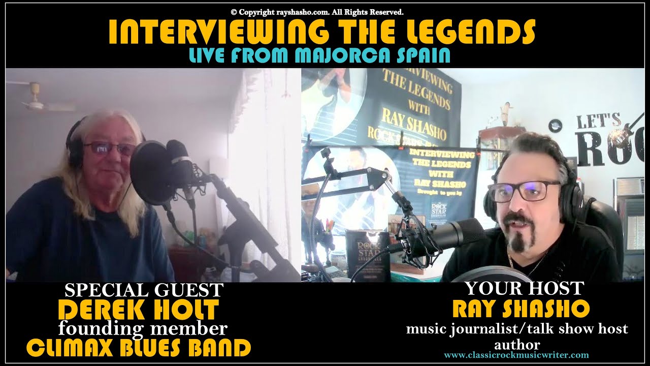Derek Holt founding member of Climax Blues Band live from Spain - YouTube