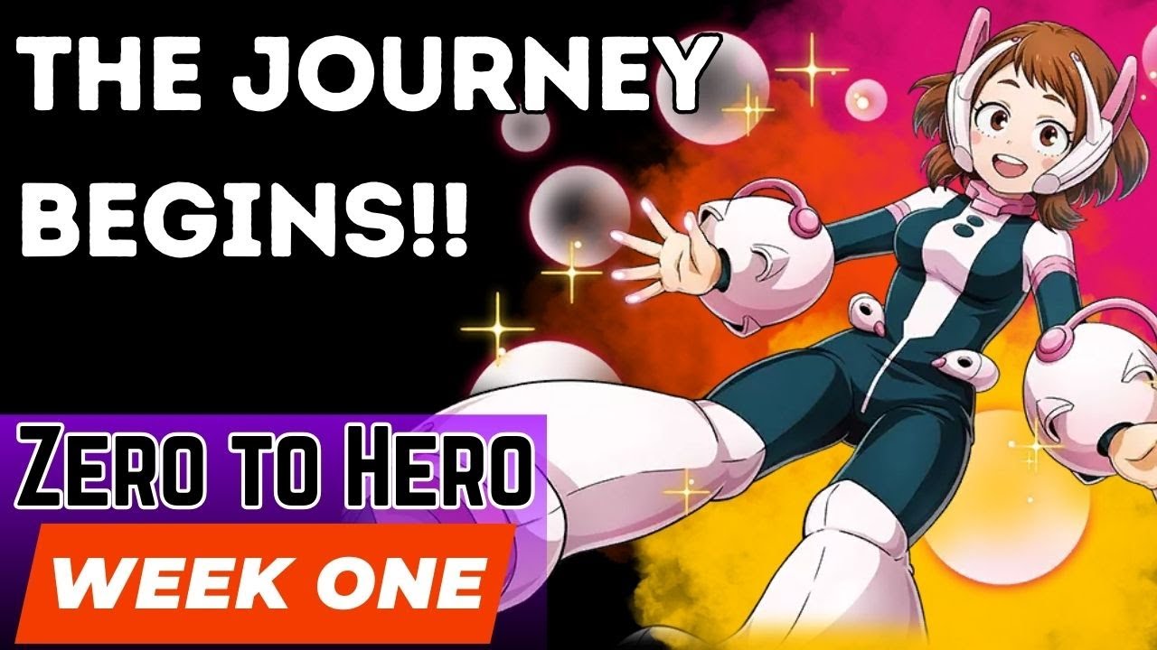 My New MHA CCG Challenge!!! | UniVersus | Zero To Hero - YouTube