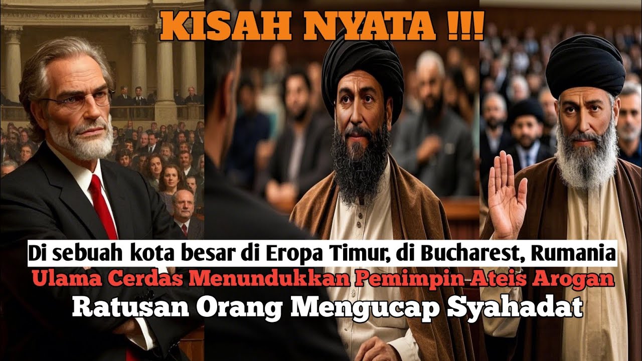 Kisah Nyata !! Ratusan Orang Mengucap Syahadat | Debat Agama Islam vs Ateis. - YouTube