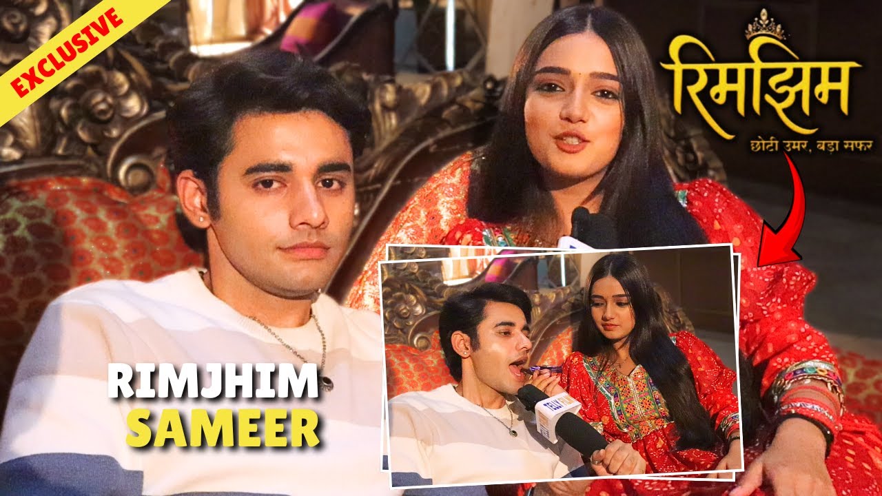 Rimjhim & Sameer Cute Moment Between Interview | On Location | Dangal ...