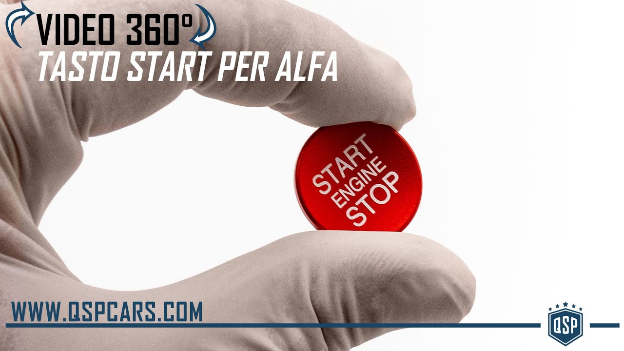 VIDEO Tasto Start Stop ADESIVO per Alfa Romeo ROSSO | il Prodotto Fra ...