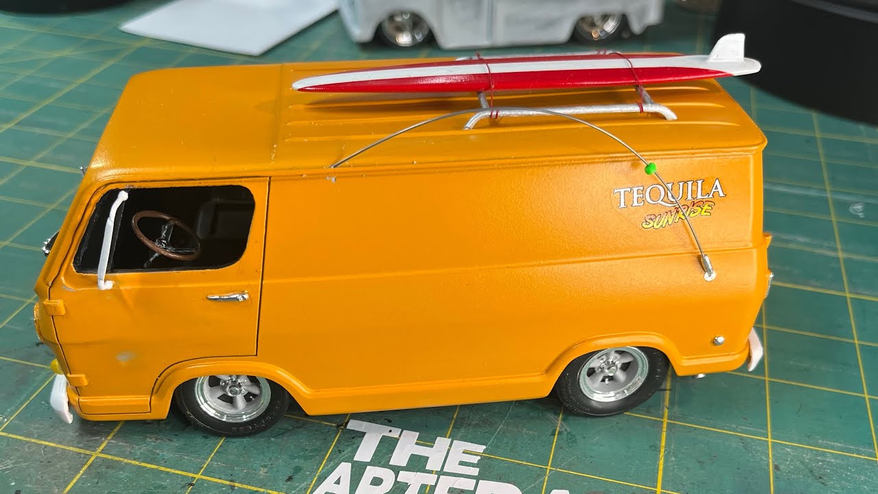 Resin 65 Chevy van - YouTube