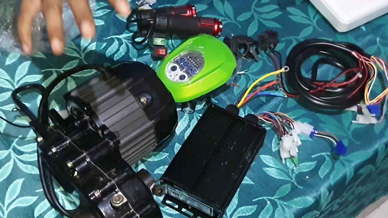 Heavy Duty Loader 500watt motor kit with gear box | Unboxing & Detail | Jayanta Tech - YouTube