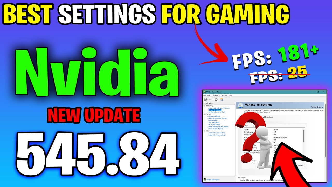 Nvidia Geforce Experience Software New Update 554.84 Best Setting For ...
