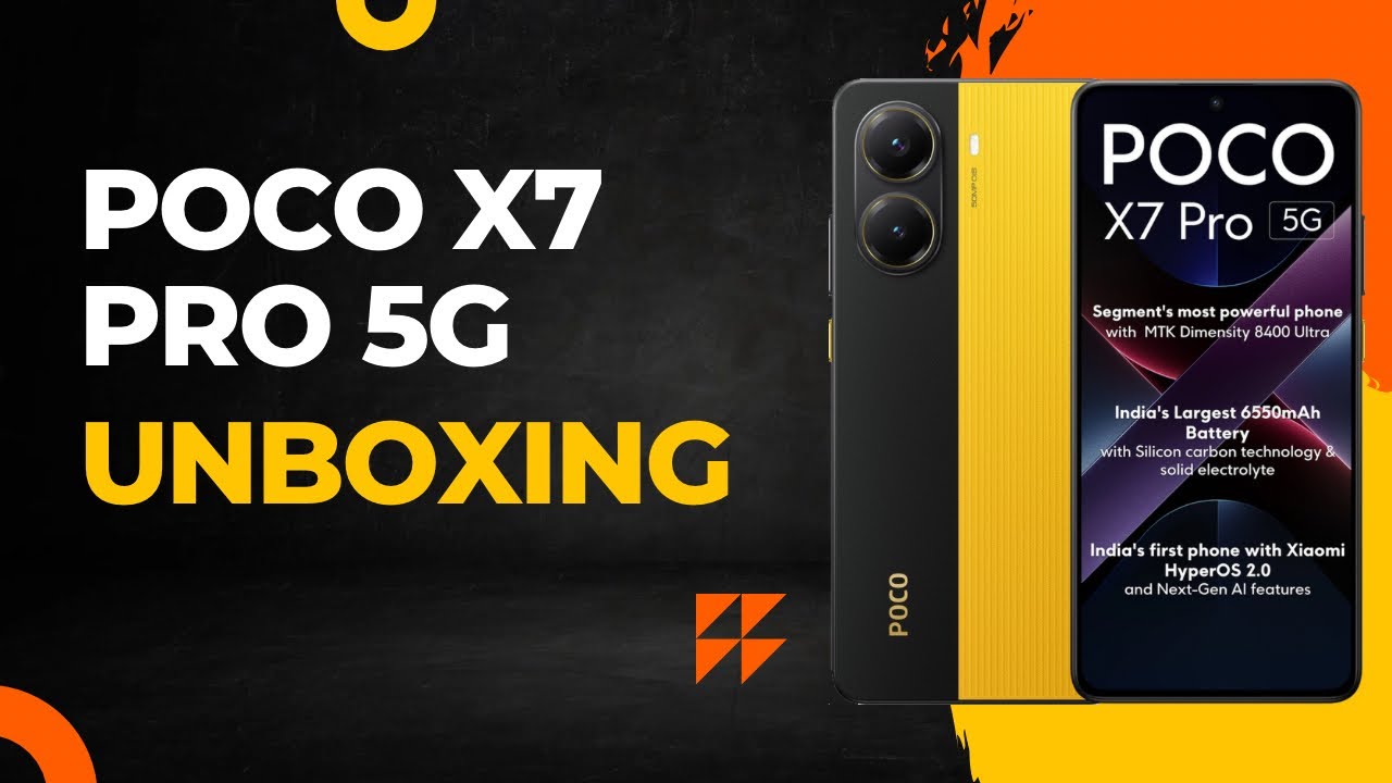 Poco X7 Pro 5G Unboxing & First Impression With Specifications | Poco ...