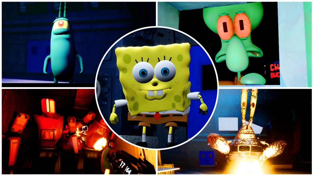 I Played PLANKTON’S PLAN (Spongebob Horror Game ) - Full Gameplay ...