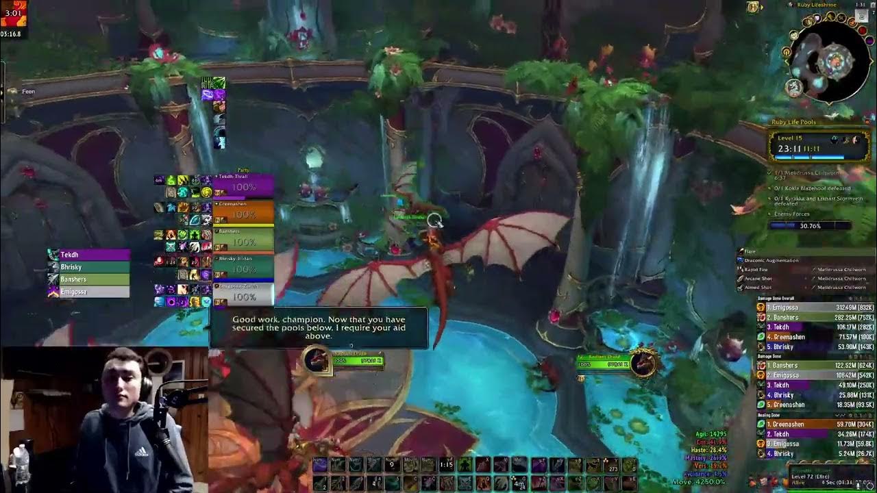 +15 Fortified Ruby Life Pools MM Hunter PoV - YouTube