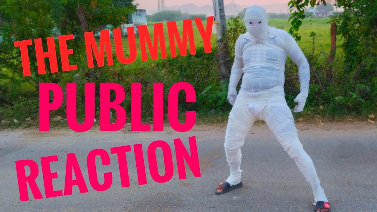 The mummy public reaction prank video #entertainment #funnyvideo #viral ...