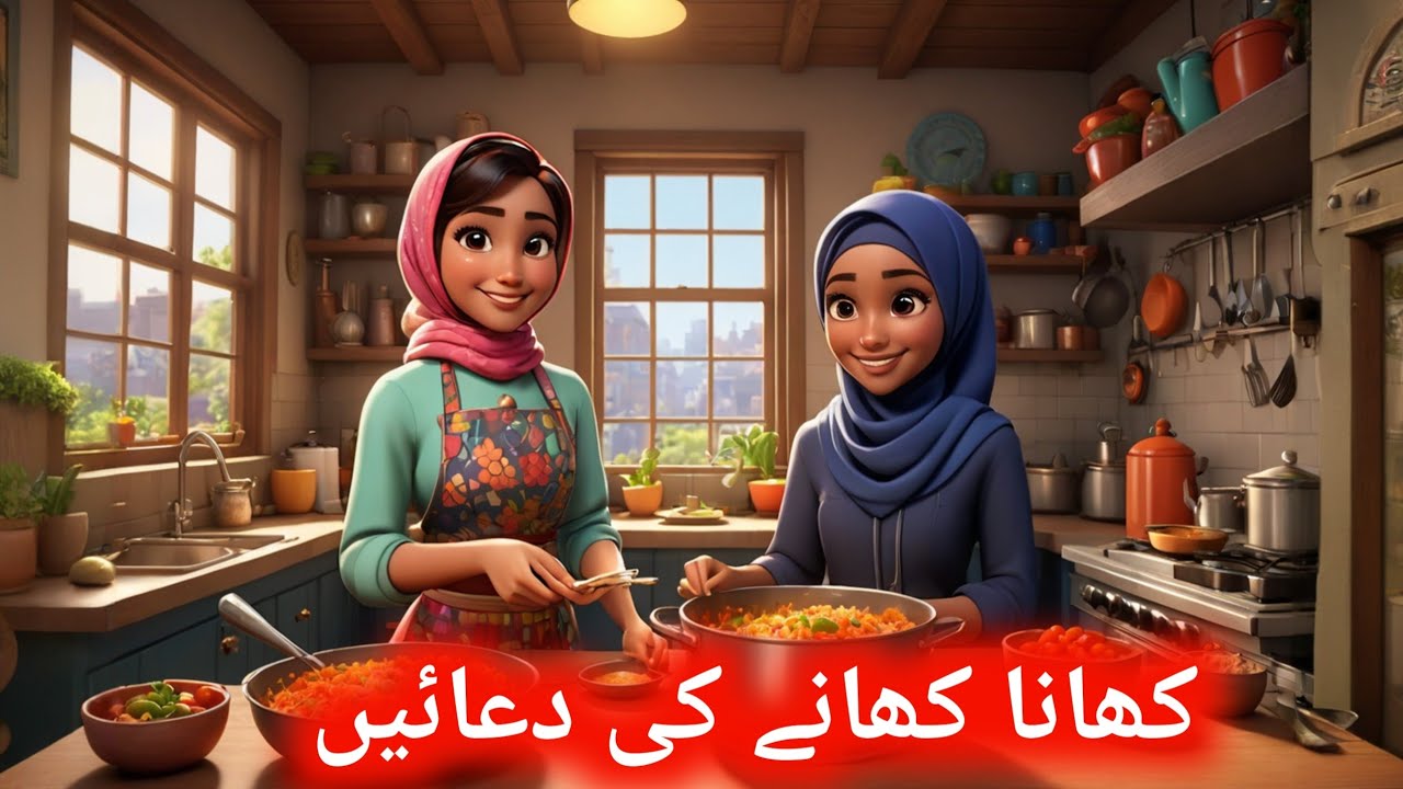 Praying for food l Islamic cartoon l Zainab and Ayesha cartoon - YouTube