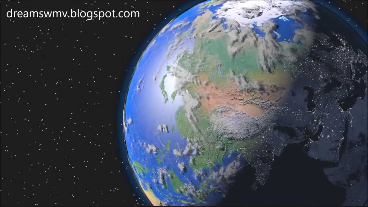 Earth dreamscene desktop background - YouTube