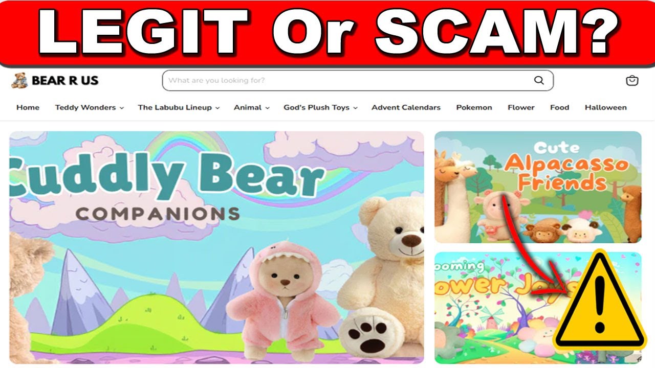 Bear R Us Labubu Review - Legit Or Scam Store? - YouTube