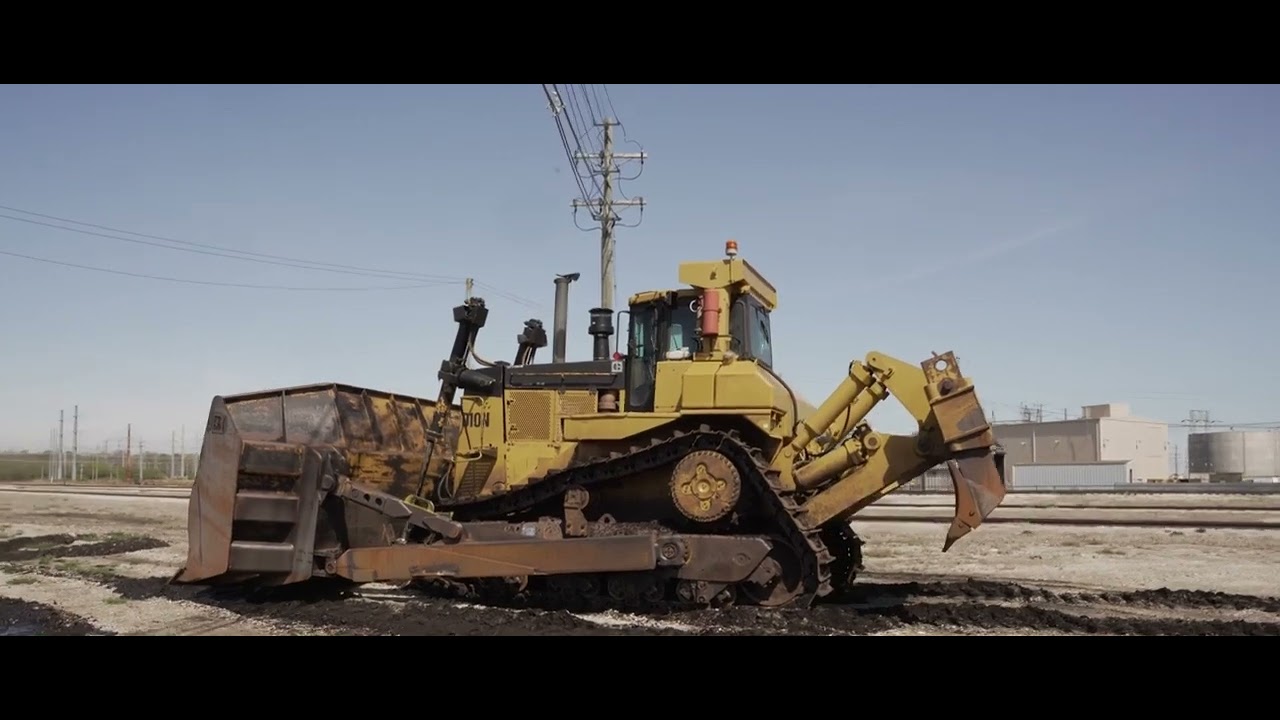 Caterpillar D10N 1988 Crawler Dozer - YouTube