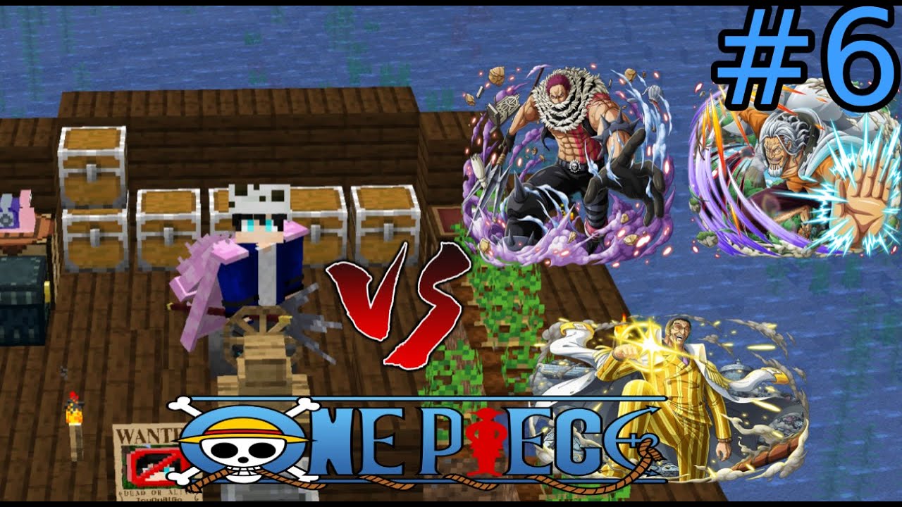 Going up against Katakuri, Rayleigh, and Kizaru- Minecraft One Piece ...