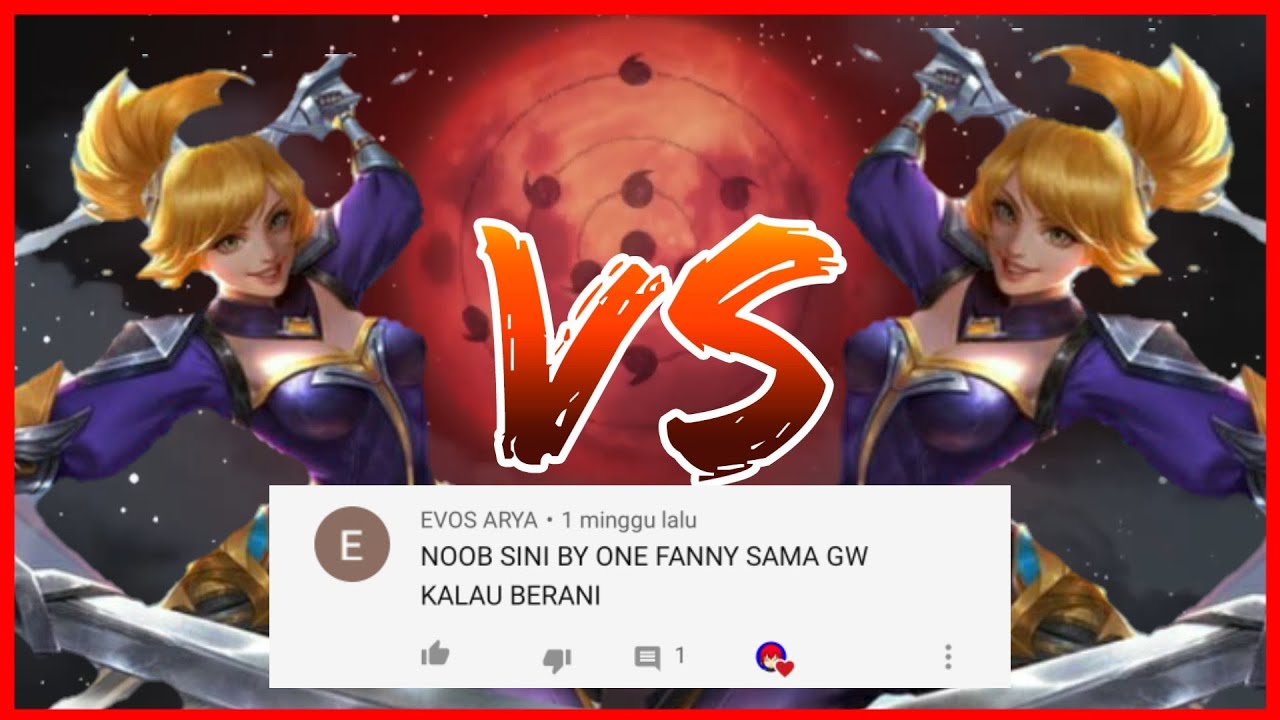 DI TANTANG BY ONE FANNY ! - YouTube