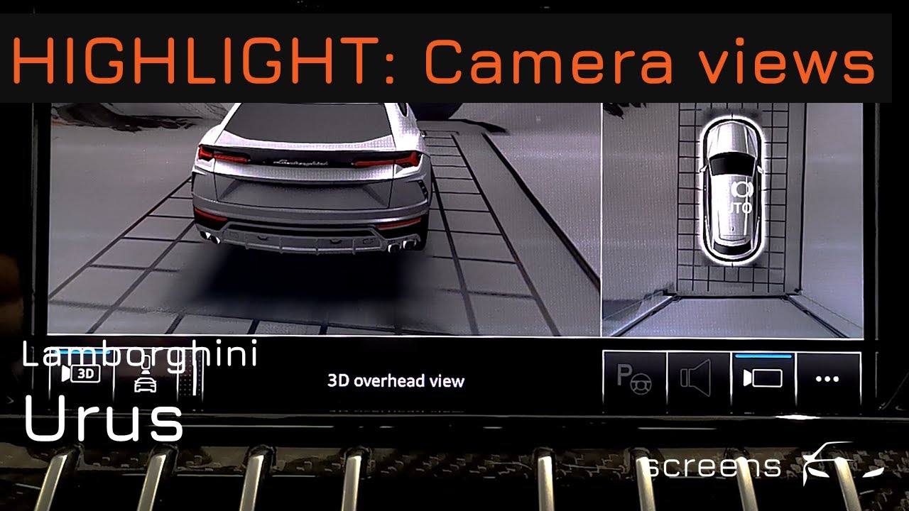 Lamborghini Urus | Camera view - YouTube