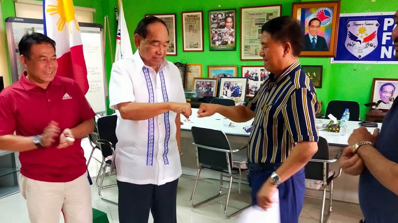 Gen Tom Lantion Sec Gen PFP National.Capt Vic Gonzales Casibang ll ...