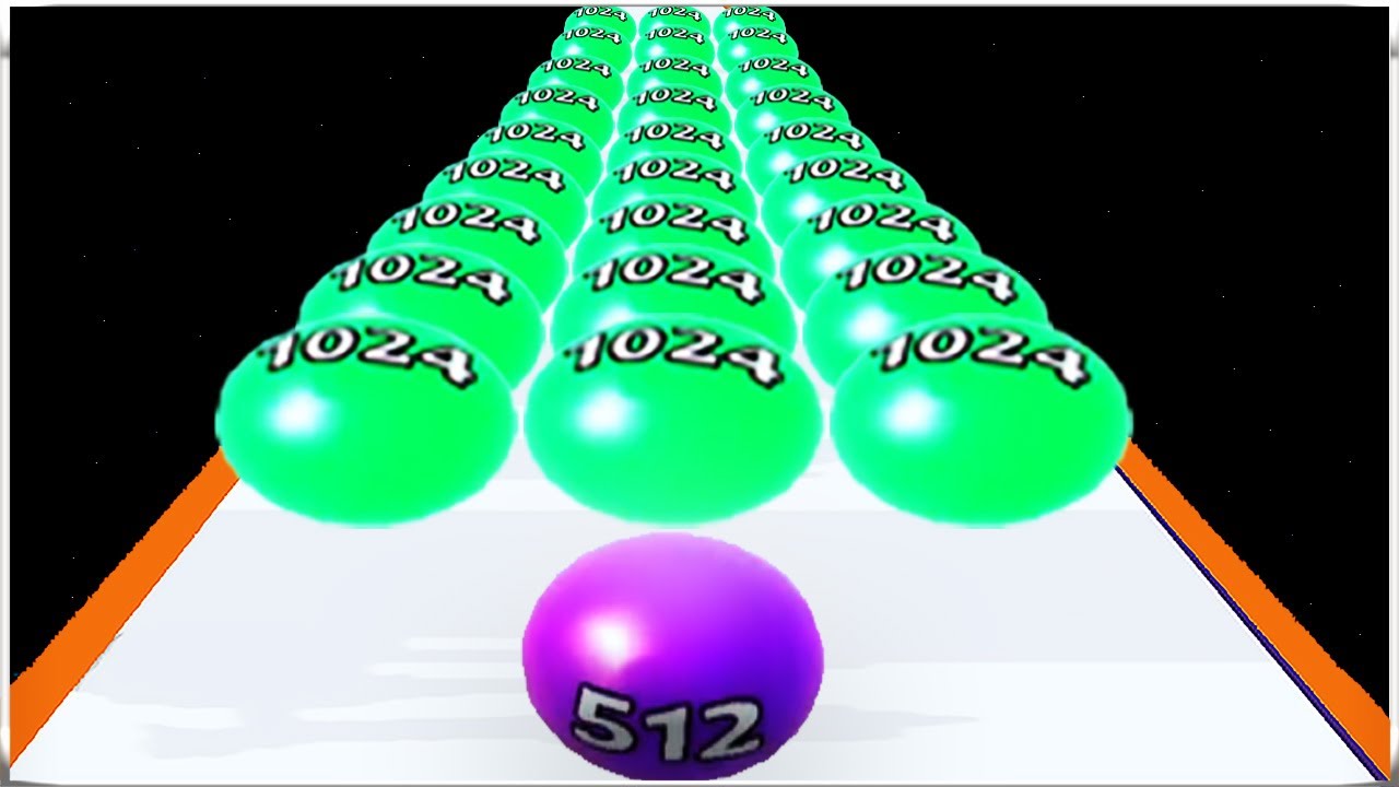 Ball Rush 2048 Vs Ball Run & Merge - YouTube