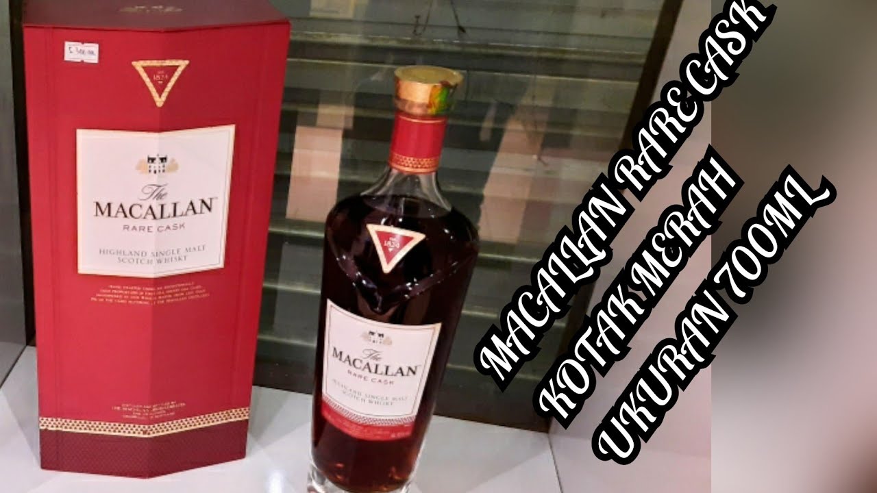 MACALLAN RARE CASK HIGHLANF SINGLE MALT SCOTCH WHISKY ORIGINAL 700ML ...